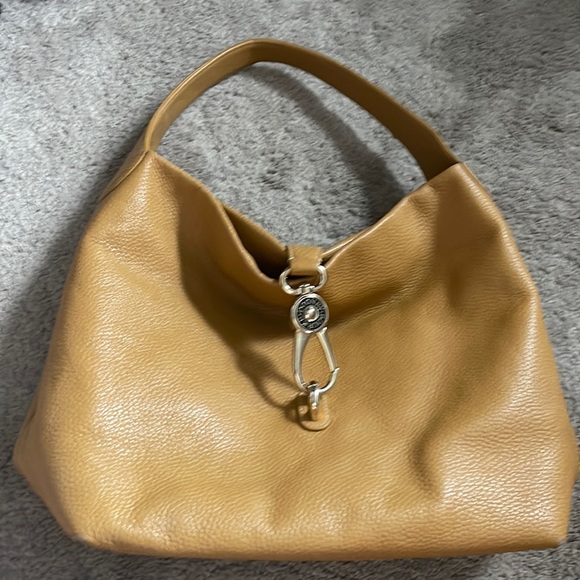 Dooney & Bourke | Bags | Dooney Bourke Pebble Grain Logo Loc Sac | Poshmark
